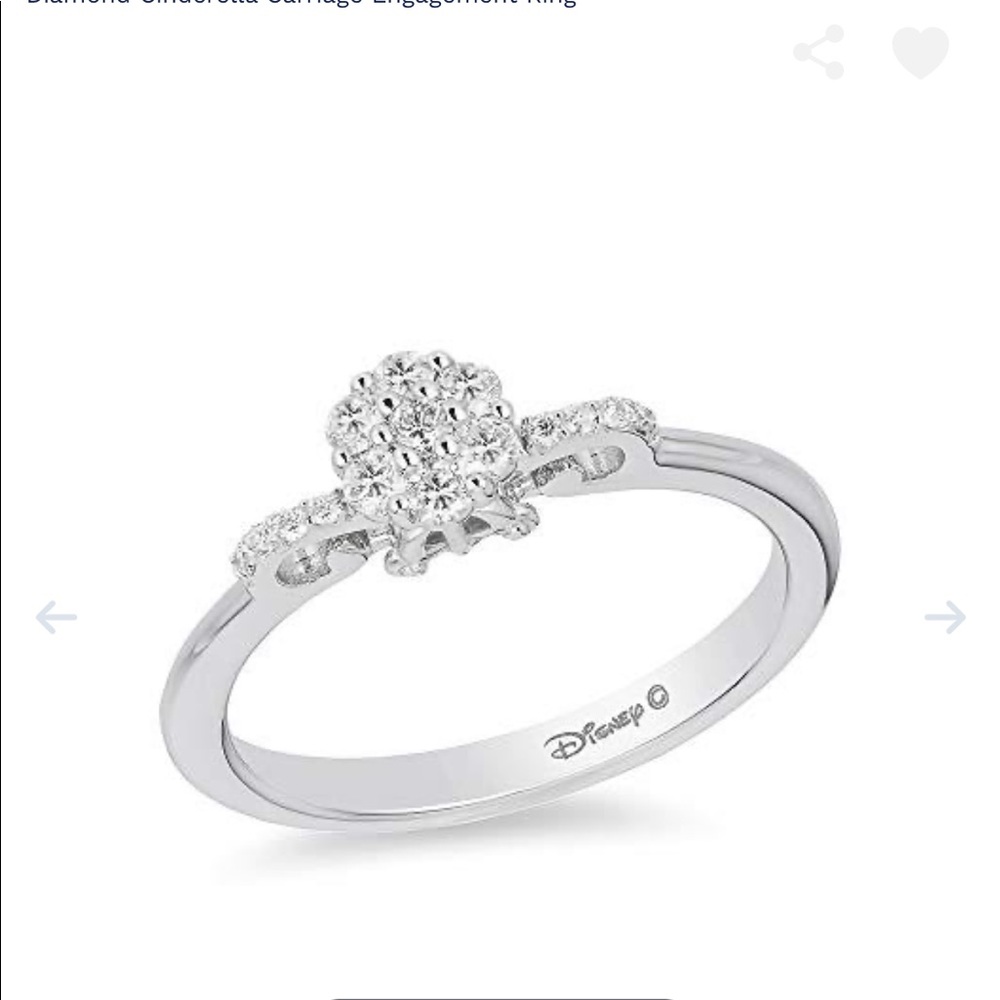 Disney’s Enchanted Cinderella’s Diamond Ring. - Gem